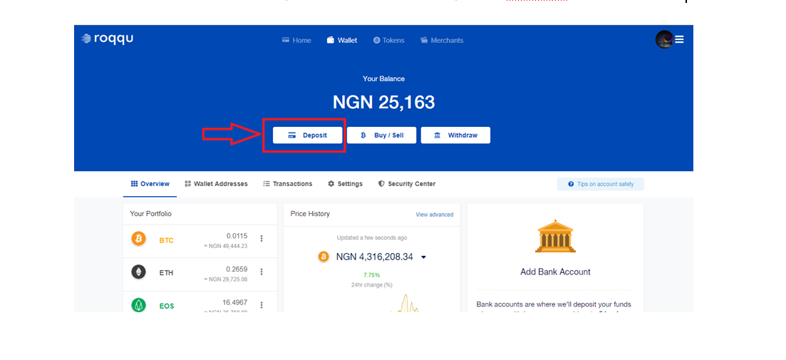 Roqqu: Buy, Sell & Accept Bitcoin, Ethereum, EOS and STEEM