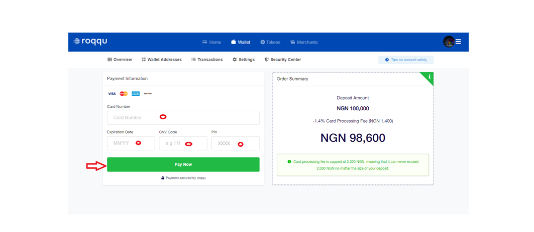 Roqqu: Buy, Sell & Accept Bitcoin, Ethereum, EOS and STEEM